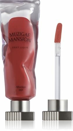 Губная помада muzigae mansion objet liquid, оттенок 004 affection, 6 мл