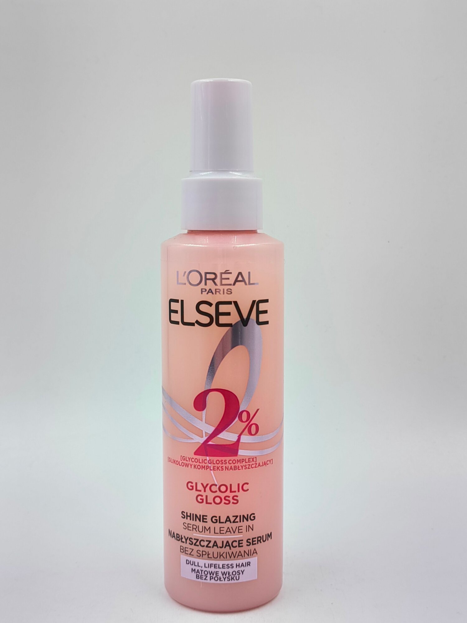 Сыворотка Elseve Glycolic Gloss с гликолевой кислотой для тусклых волос, 150 мл