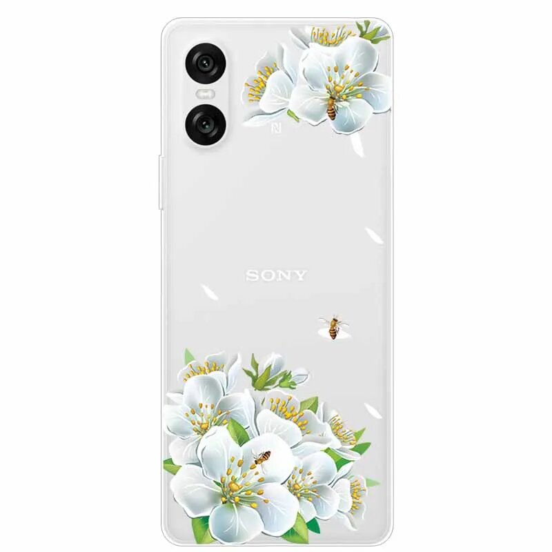 Чехол для Sony Xperia 10 VI, прозрачный милый мягкий силиконовый чехол из ТПУ для Sony Xperia 10 VI 2024, чехол для телефона, прозрачный чехол 10VI 6,1'