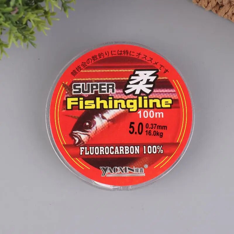 Рыболовная леска Fluorocarbon 100м, 5.0, A12