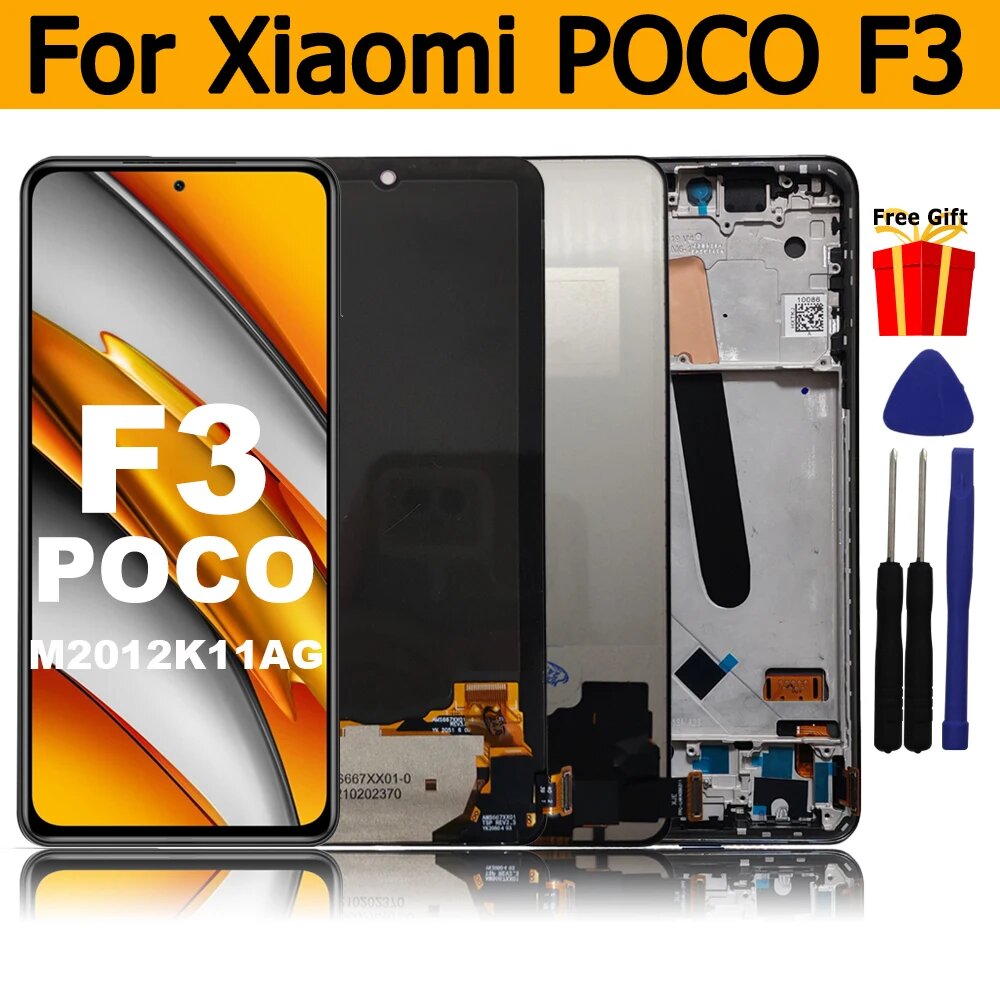 AMOLED дисплей POCO F3 M2012K11AG, TFT NO Frame