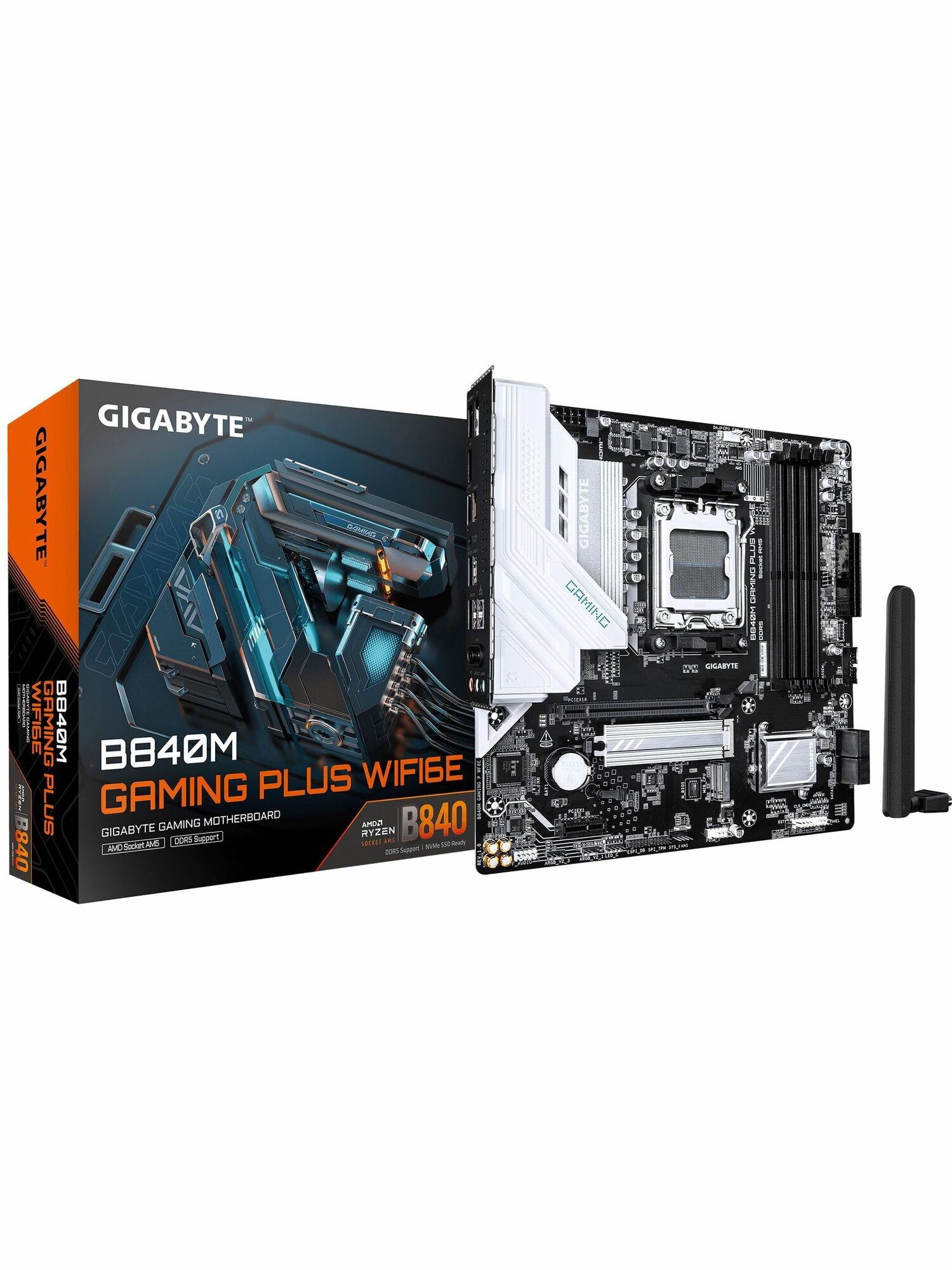 Материнская плата GIGABYTE B840M GAMING P WF6E