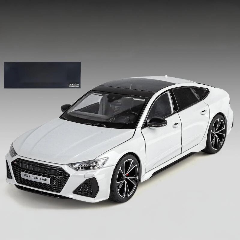 Maisto Audi RS7 Sportback Белый, White Box