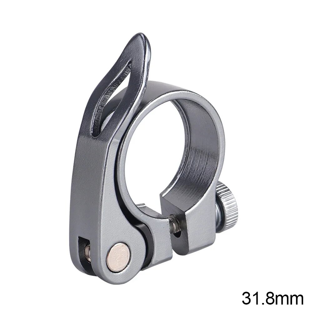 Зажим для подседельного штыря MTB, алюминиевый, 31.8 мм / 34.9 мм 31.8mm-Titanium