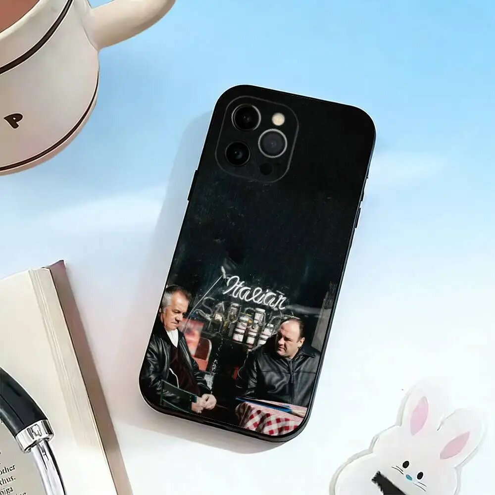 Чехол для телефона Tony Soprano-JG для iPhone 17, 16, 15, 14, 13, 12, 11 Черный, z1, iPhone17promax