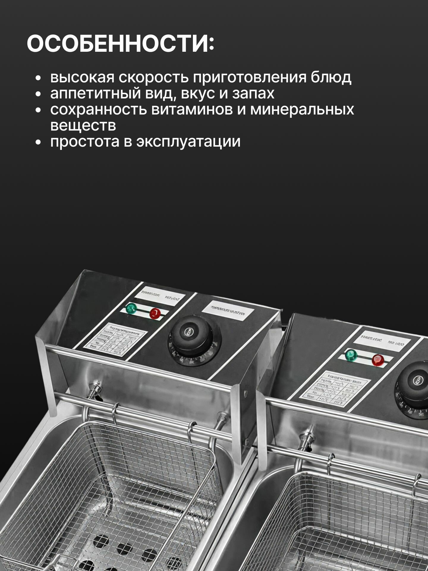 Фритюрница CD-EF81-2 — фото 1