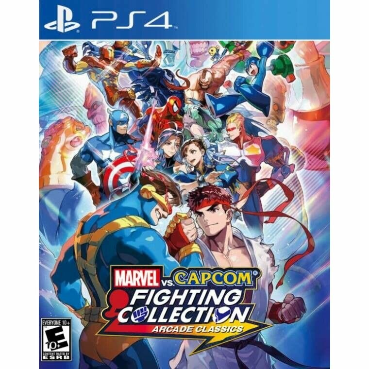 Игра Marvel vs. Capcom Fighting Collection: Arcade Classics (PS4) CapCom Blu-ray диск 16+ — фото 1