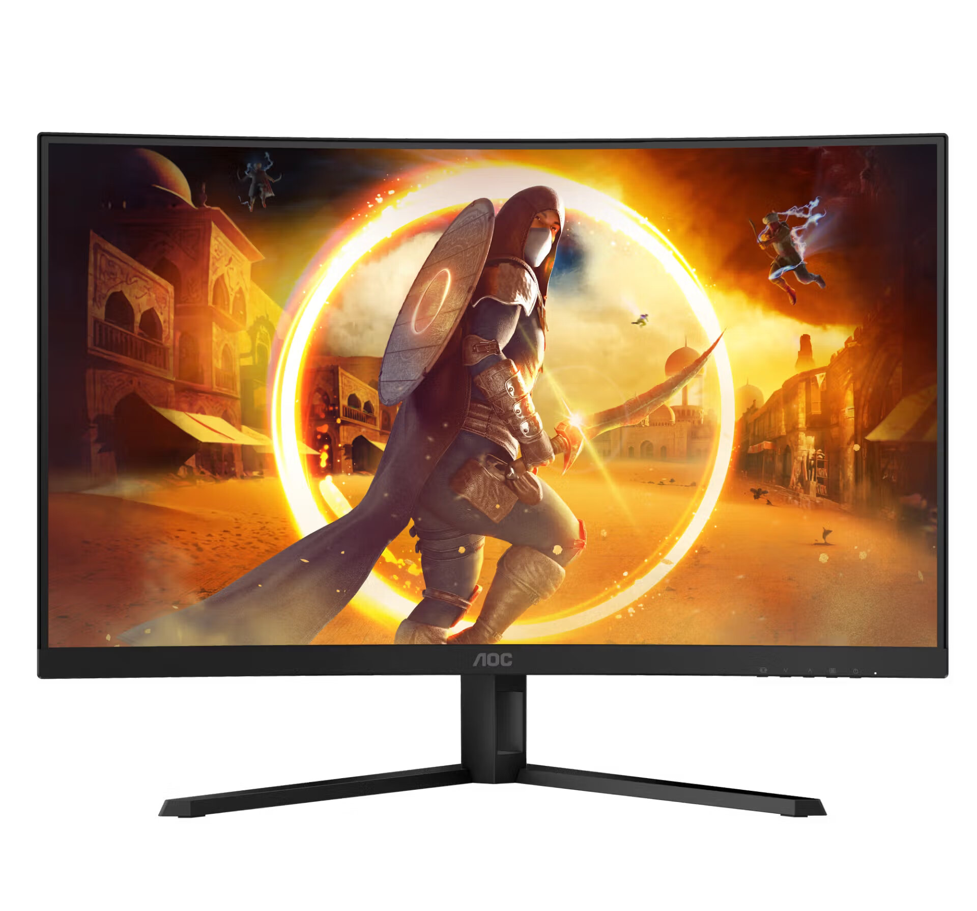 AOC Монитор 31.5 AOC CQ32G4VE Gaming 2560x1440, VA, черный (2xHDMI, DP)