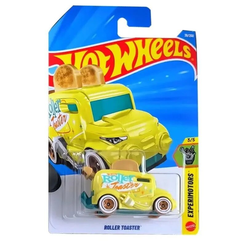 Hot Wheels Roller Toaster, желтый, 1:64