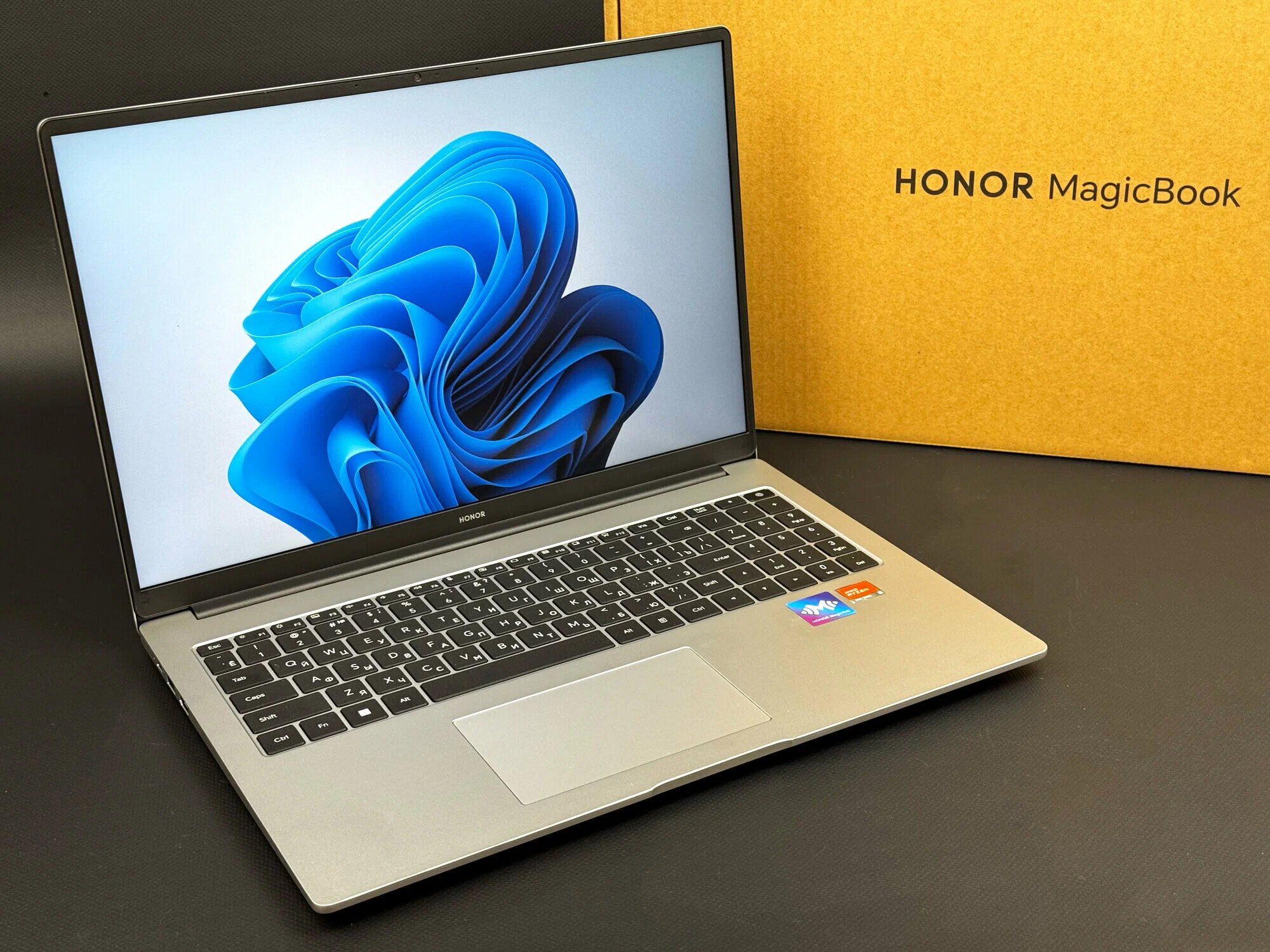 Ноутбук Honor MagicBook X16, Ryzen5-7640HS, 16GB, 512GB, Silver