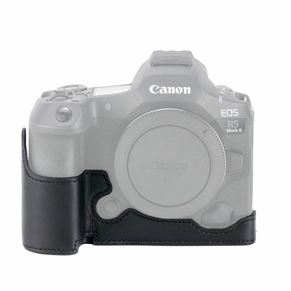 Чехол Tilta Leather Half Case для Canon R5 Mark II Черный