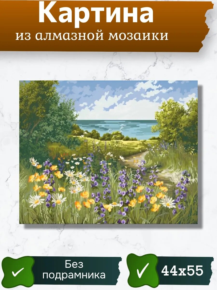 Алмазная мозаика 44х55