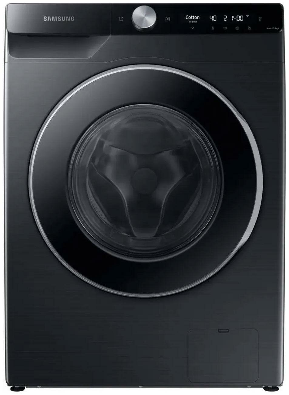 Стиральная машина Samsung WW11CG604CLBLP, черный, 11 кг, AI Ecobubble, WI-FI