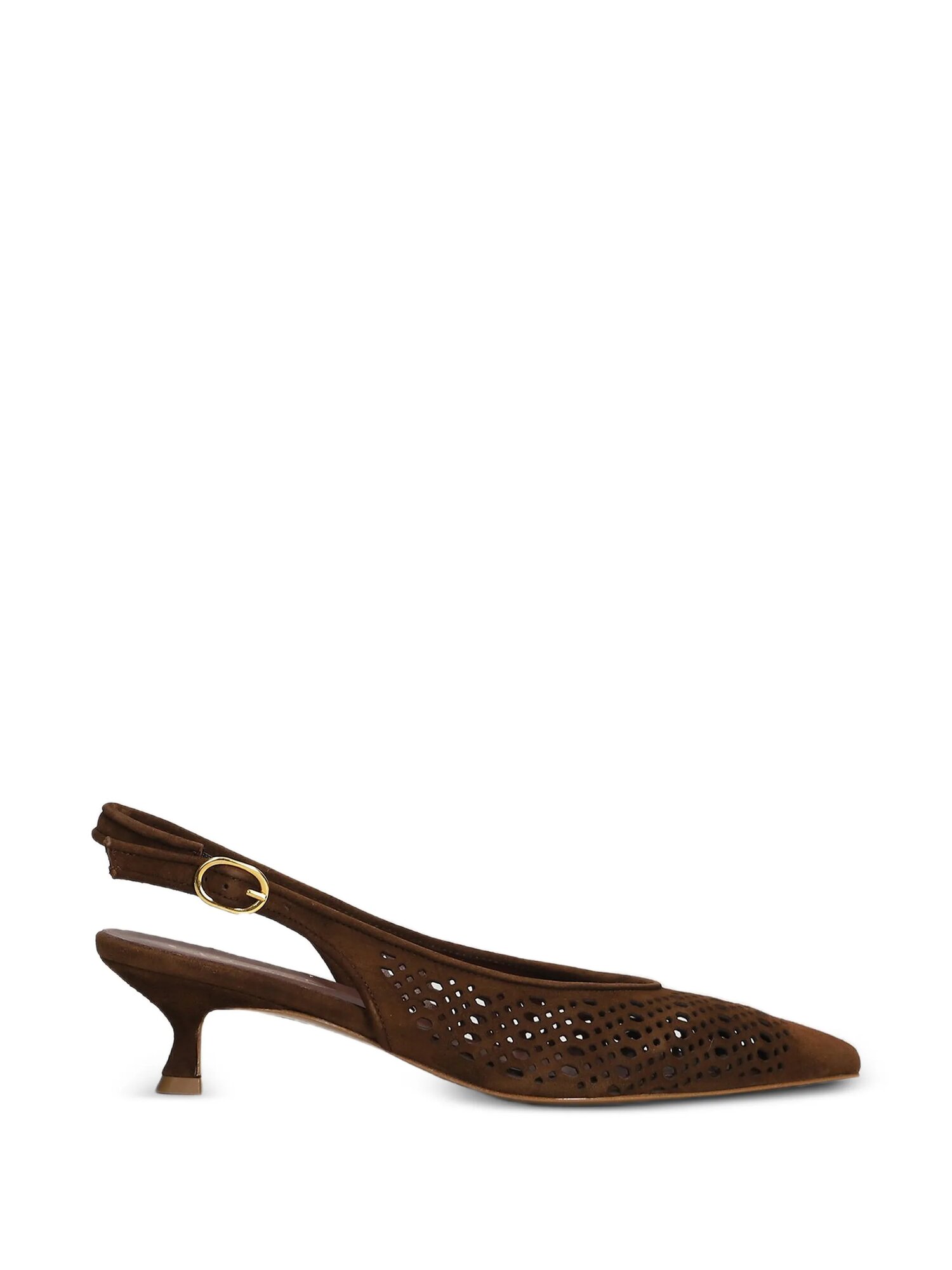 Туфли Perforated slingback pumps 