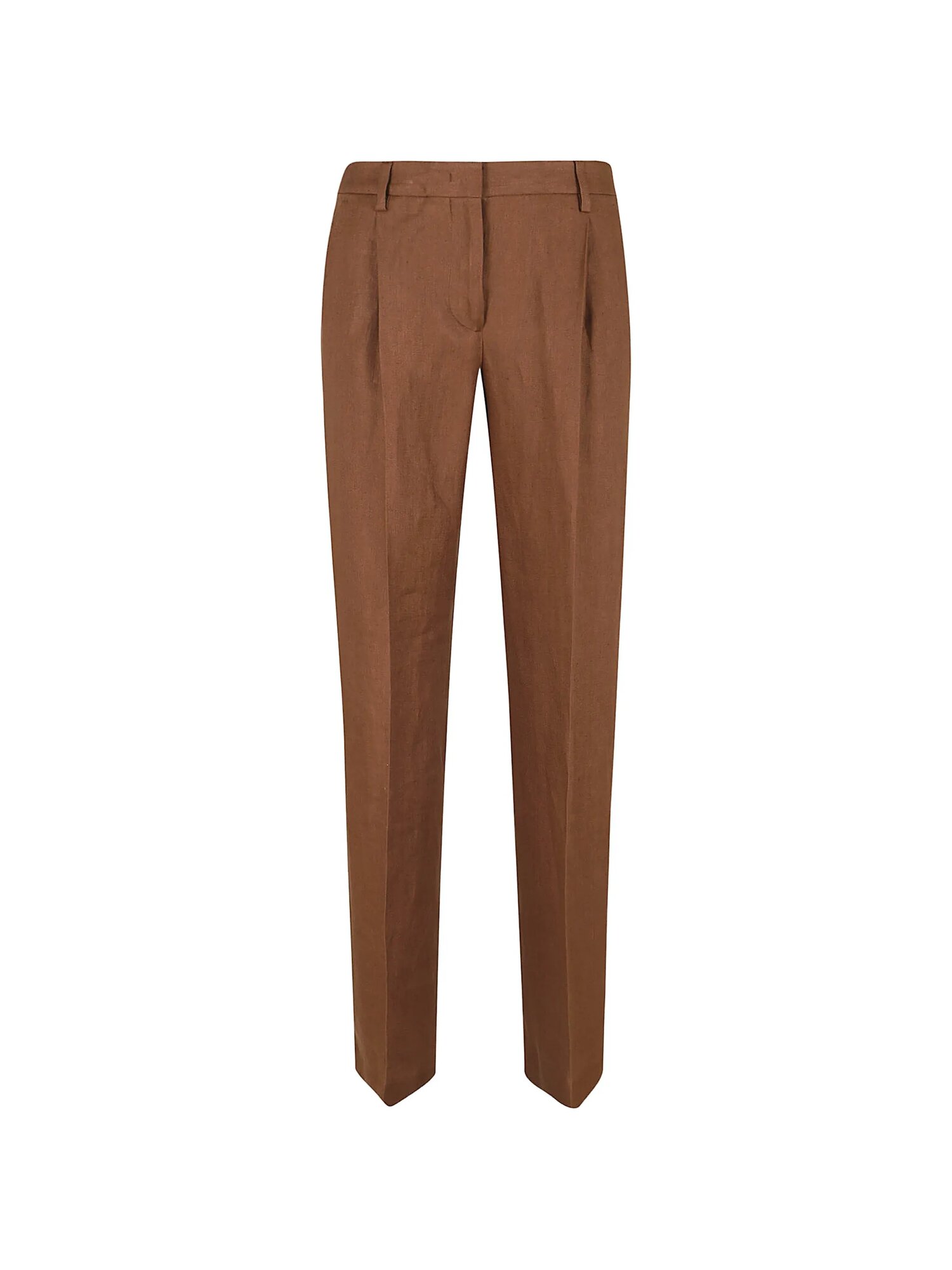 Брюки Pleated pressed-crease trousers
