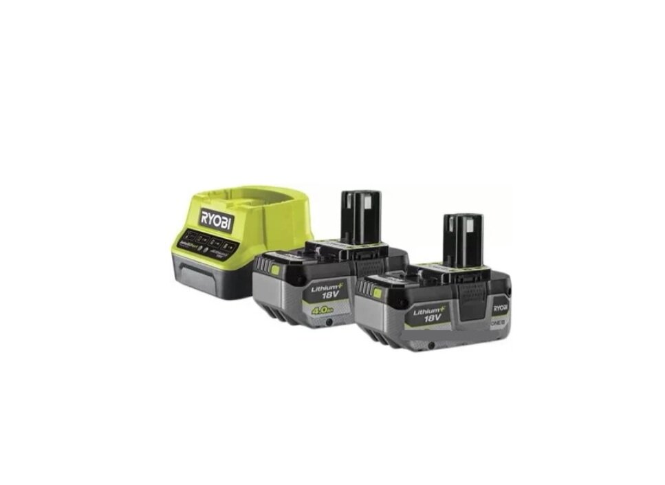 Аккумулятор с зарядным устройством Ryobi RC18120-240X 5133005092 (2x18В/4 Ah + 18В)