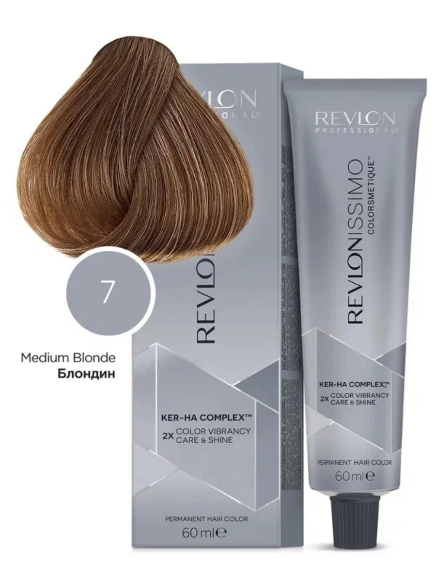 Краска для волос Revlon Professional Revlonissimo Colorsmetique High CoverAge (HC) Color Shine, HC7