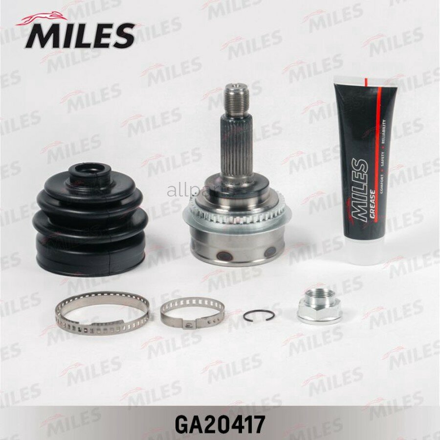 MILES GA20417 ШРУС SUBARU FORESTER/LEGACY/OUTBACK 2.0-3.0 98- нар.(ABS)