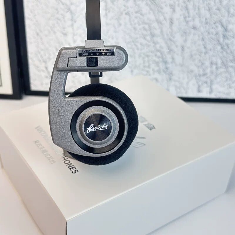 Беспроводные складные наушники KOSS с технологией Bluetooth для активного отдыха на улице - Светло-серый