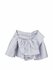 Юбка August Barron Checked ruffled mini skirt, размер 36, blue