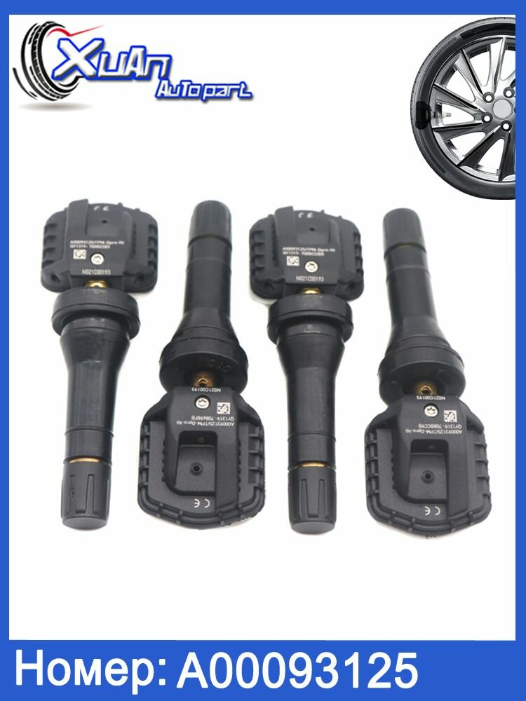 TPMS Датчик давления шины 433 МГц cПодходит для BAIC BJ30 RUBIK X7 BJEV EU5/EU7/STELATO, Подходит для ARCFOX KAOLA S KAOLA 00093125