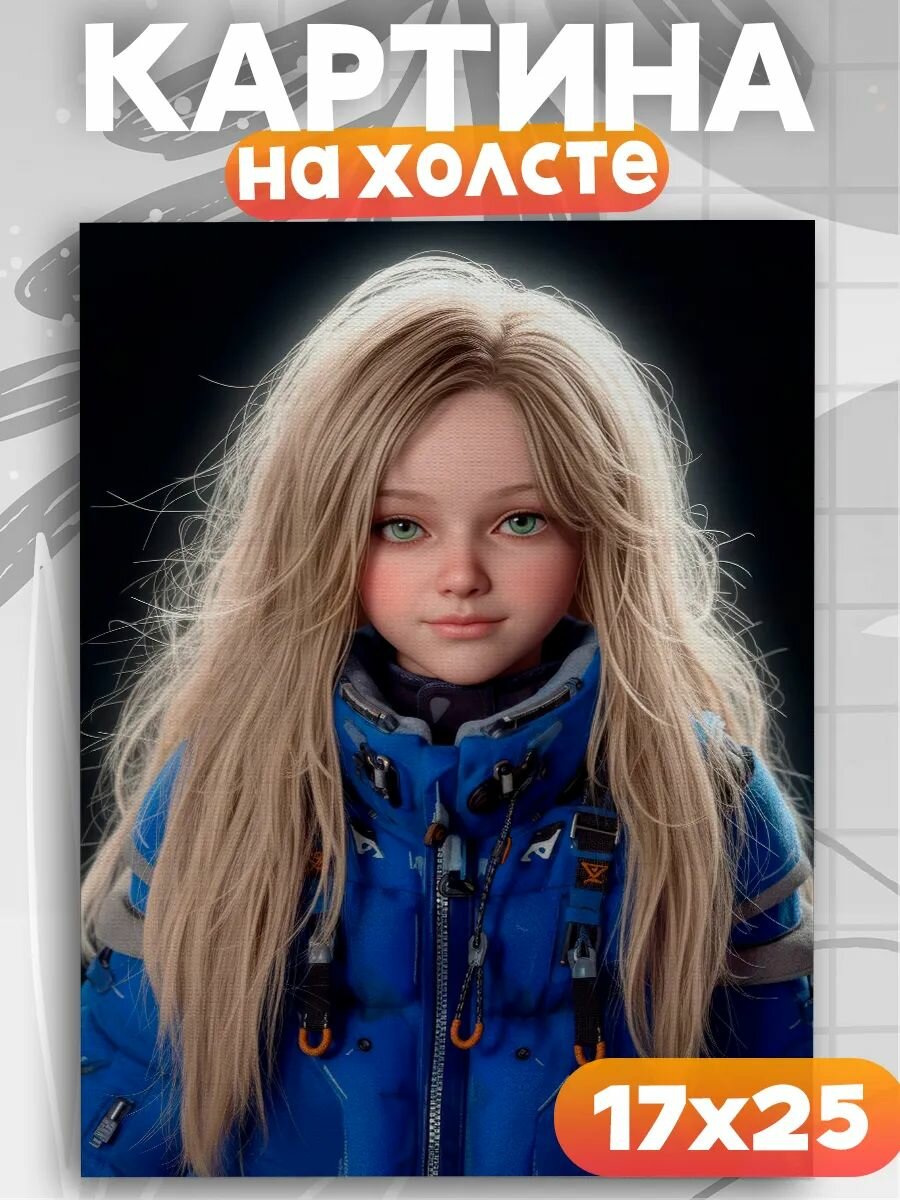 Картина на стену Pragmata, на подрамнике, 1шт, 25х17 размер.