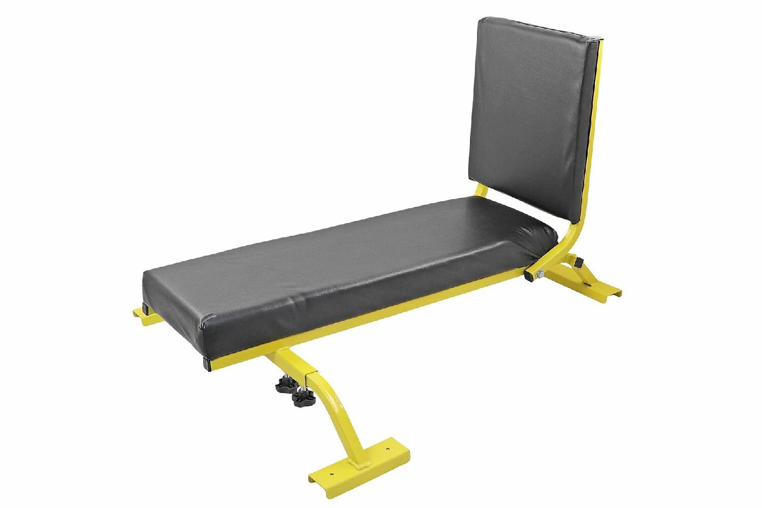 Сиденье продольное со складной спинкой и мягкой сидушкой
