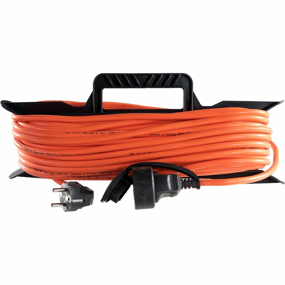 Удлинитель на рамке Gigant с/з ПВС 3х1,5 16A 30м IP 44 INDUSTRY EG PE-010