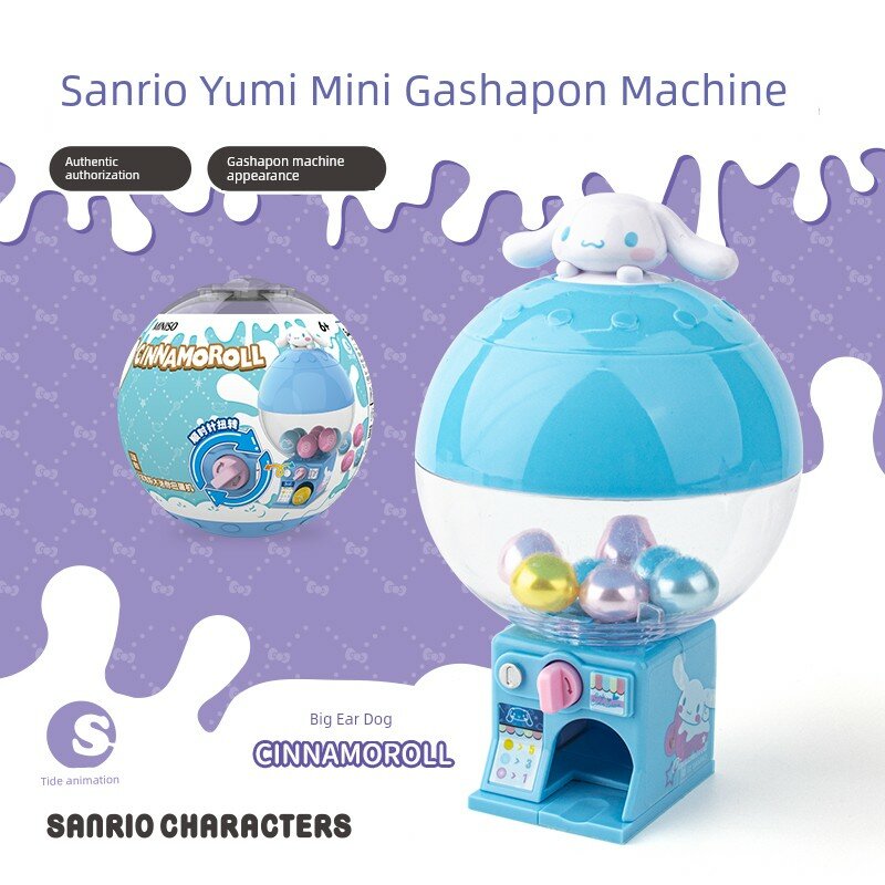 Официально лицензированная Chao Sheng мини-машина для гашапонов Sanrio: коллекционная фигурка My Melody,
