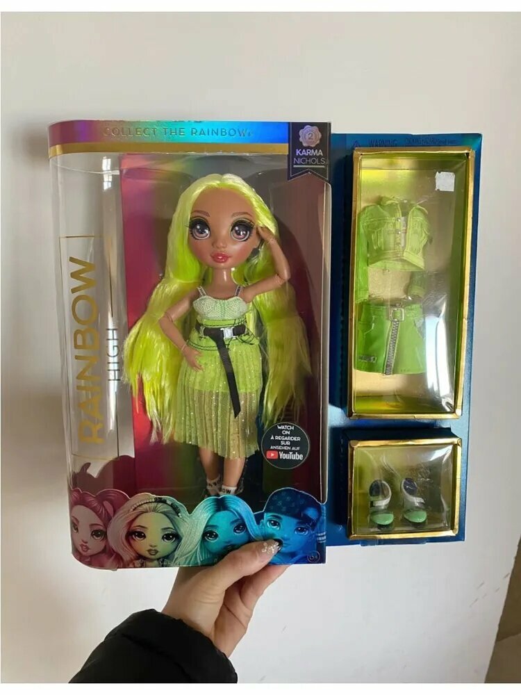 Игровой набор: Кукла Rainbow High Fashion Карма Никольс - Karma Nichols кукла Рейнбоу Пупси 572343