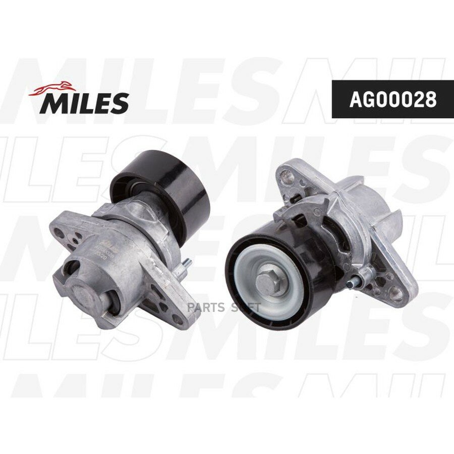 MILES AG00028 Натяжитель ремня приводного RENAULT LOGAN/SANDERO 1.4/1.6 с конд.