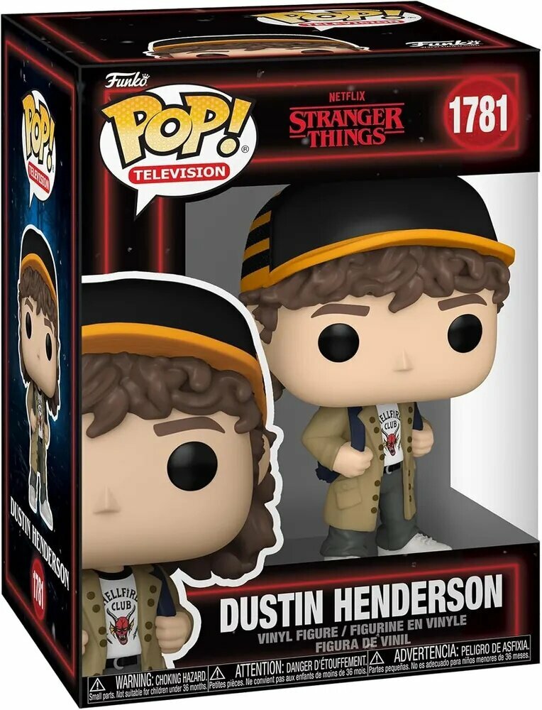 Фигурка Funko Pop! TV: Stranger Things - Dustin Henderson (1781)75751