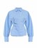 Рубашка IRO Puff-sleeve button-down shirt, размер 36, blue