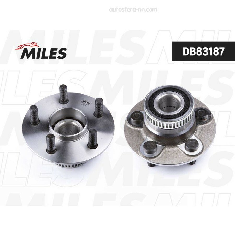 MILES DB83187 Ступица с подшипником CHRYSLER PT CRUISER/NEON II 99-08 зад.