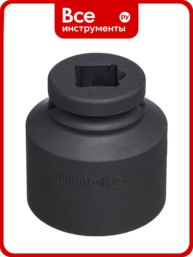 Торцевая головка ударная (32 мм; 1/2DR) INFORCE 11-01-631, из хром, для ударных гайковертов