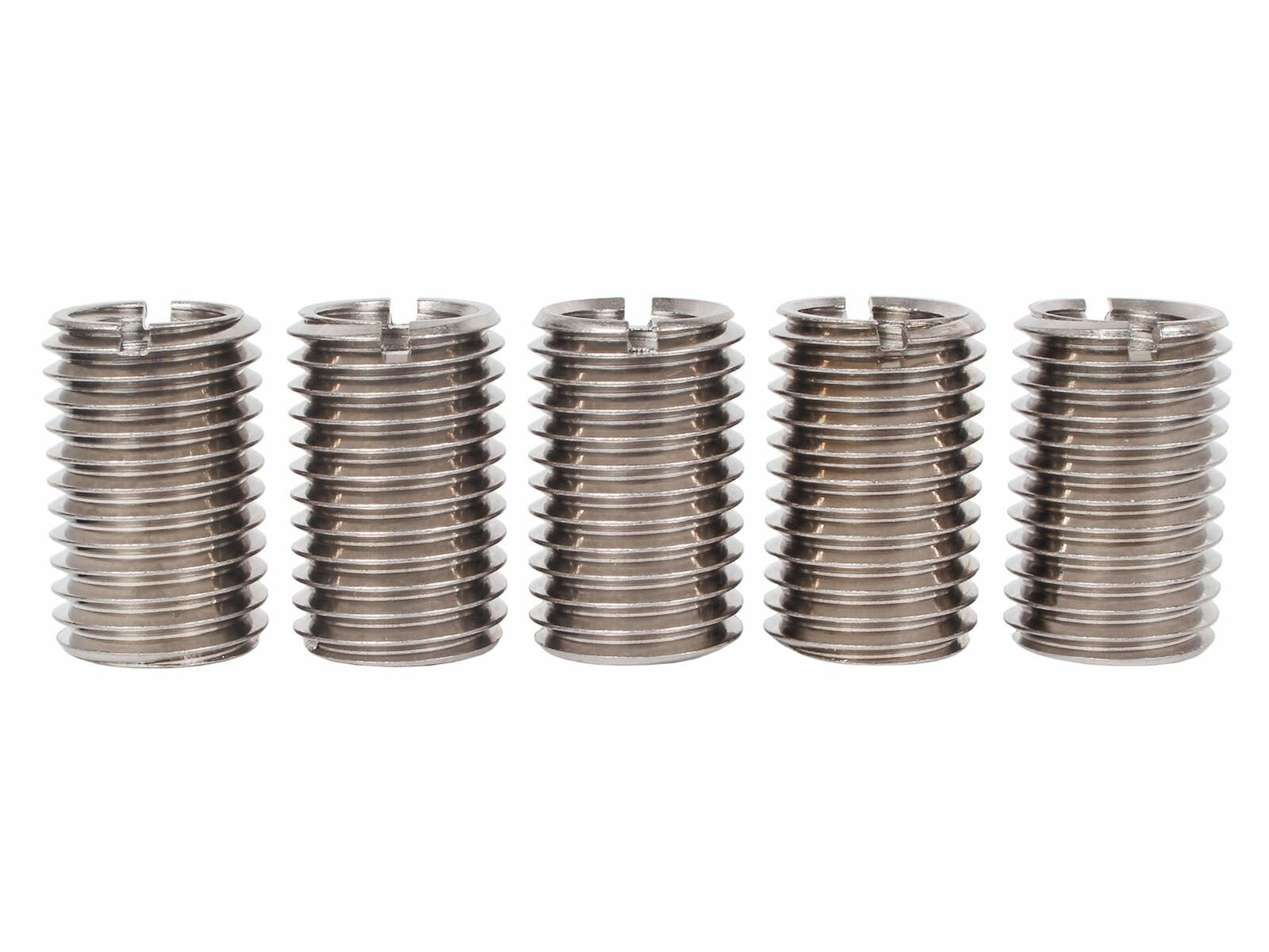 Набор резьбовых футорок M12x1.75xM16x2.0 L-25 5шт ANROKEY