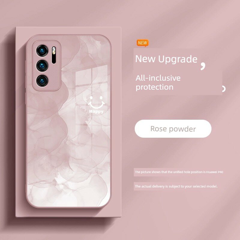Чехол для телефона Huawei Nova 8 Pro, Матовая поверхность, Розово-розовый цвет, Совместимость с Huawei Nova 8 Pro