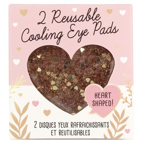 NPW HEART COOLING EYE PADS Охлаждающие многоразовые патчи Сердечки
