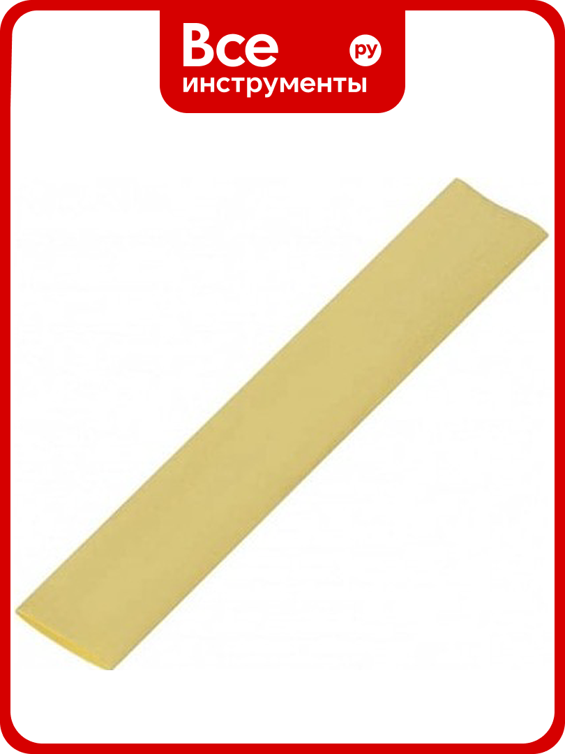 Термоусадочная трубка General Lighting Systems GHS-12-6-Y 12/6мм Желтая 1м 475117