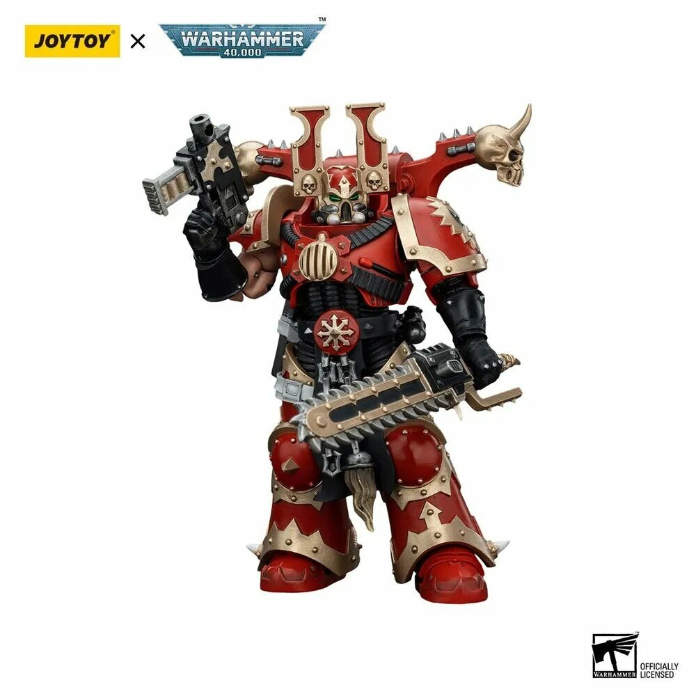 Подарочная модель JOYTOY Warhammer The Horus Heresy1:18 World Eaters Khorne Berzerker 5