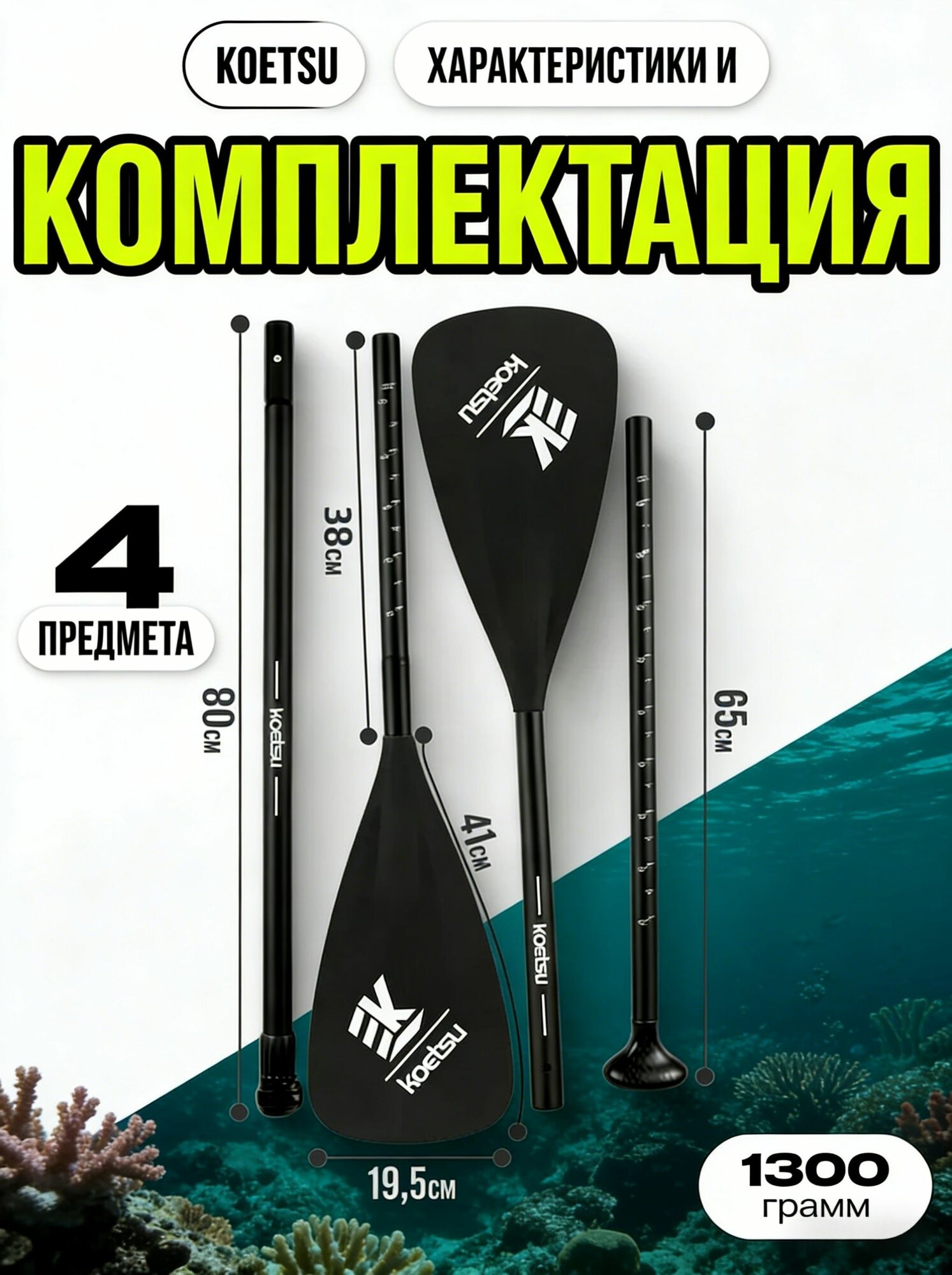 Весло для SUP-доски