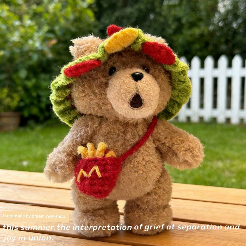Набор бургер-повязка и картофель-сумка через плечо для ted2 Тедди Биар