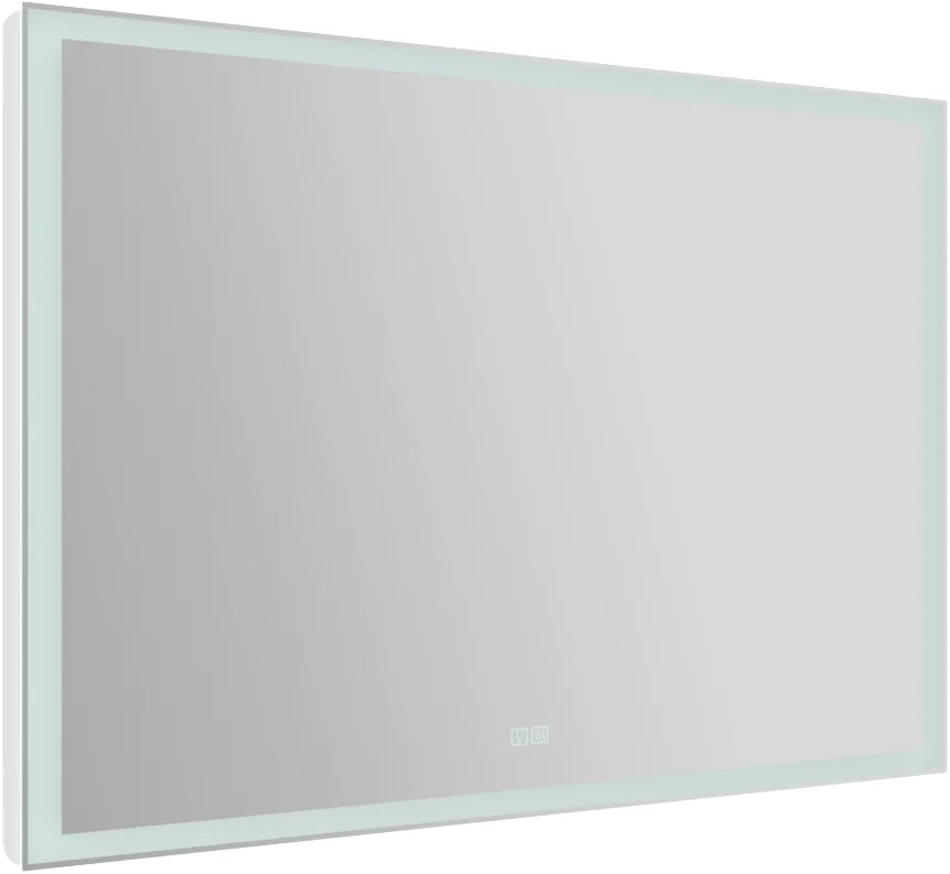 Зеркало BelBagno Марино (Marino) 110х80 со светодиодной подсветкой, с подогревом, 110 см, с сенсорным управлением, пластиковое, зеркало настенное в ванную