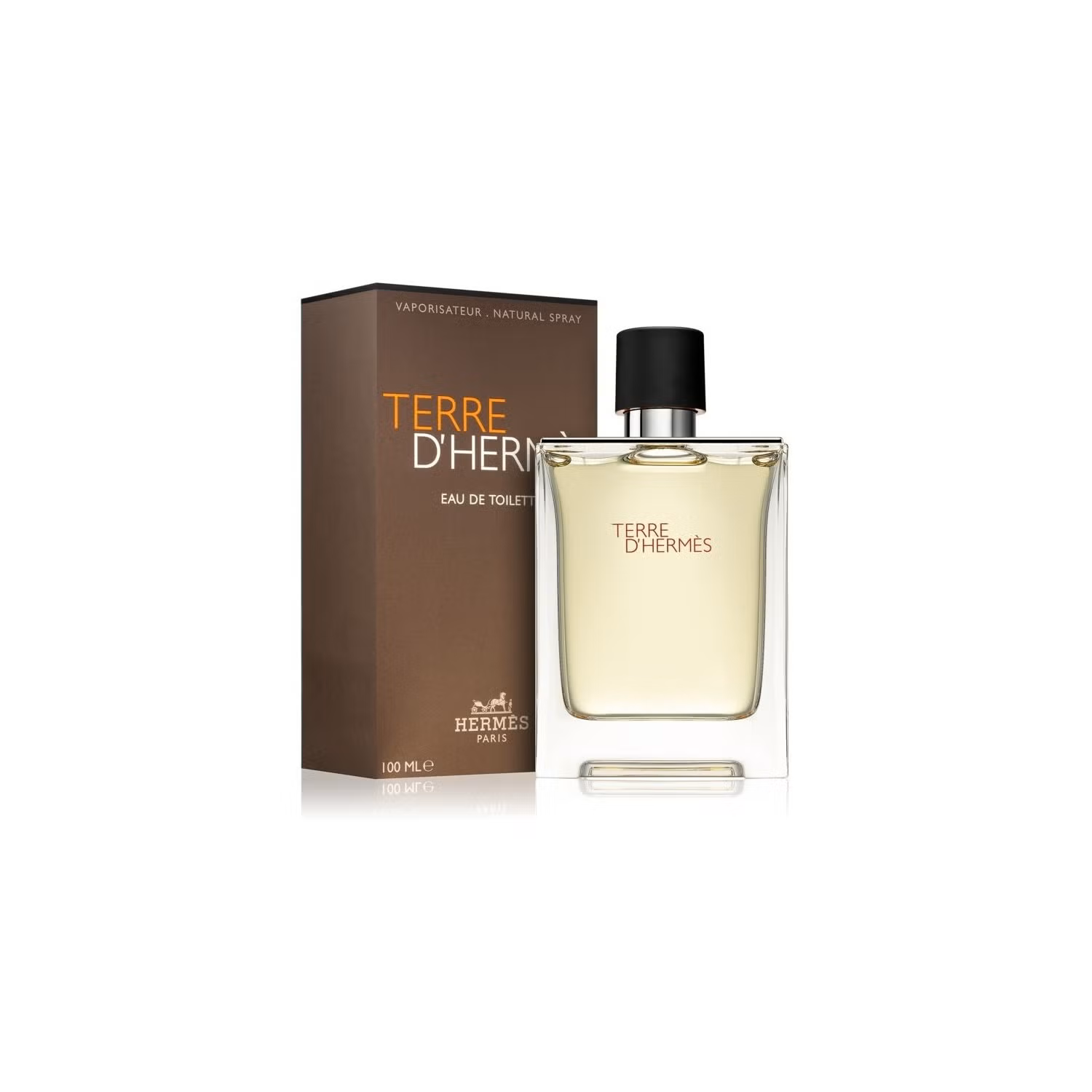 Hermes Terre d Hermes 100 мл туалетная вода для мужчин, древесно-пряный аромат