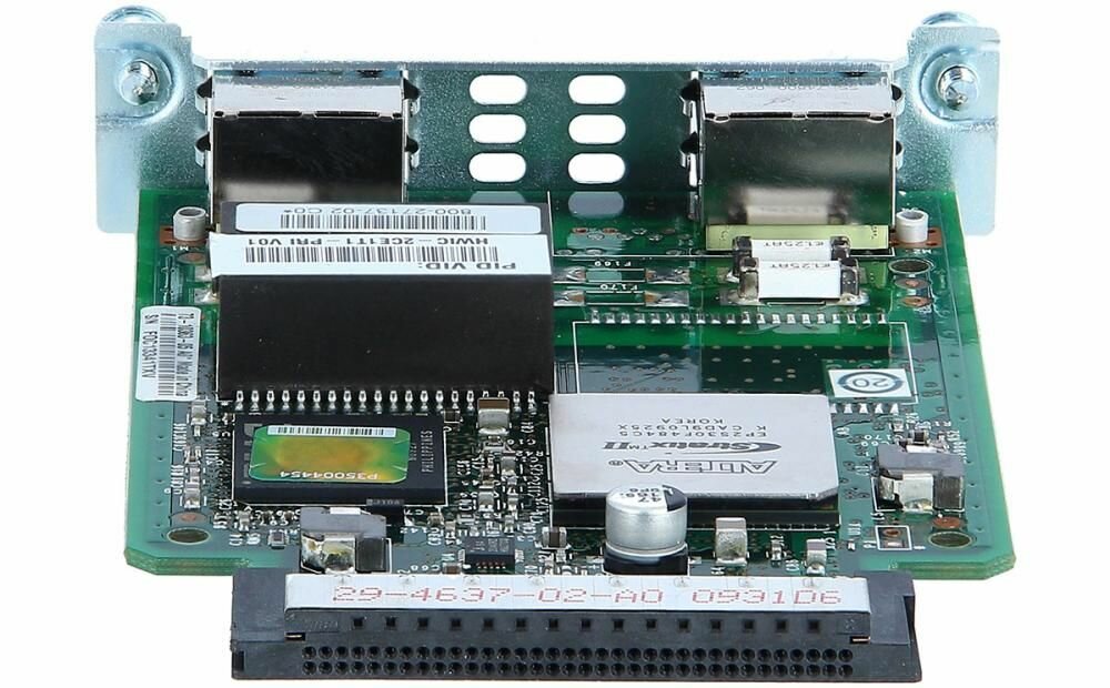 Модуль Cisco HWIC-2CE1T1-PRI — фото 1