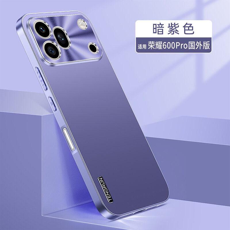 Чехол Для Honor 600 Pro / Хонор 600 Про, soft touch, чехол-кардиомонитор, поликарбонат (PC), защита камеры, ударопрочный, усиленные углы, Honor, Honor 600 Pro, purple,