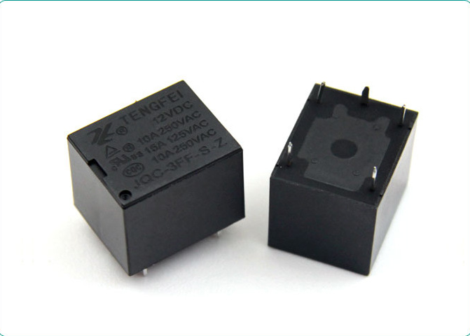 1шт. Реле JQC-3FF-S-Z-12VDC, 5 контактов