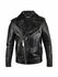 Куртка PHILIPP PLEIN Leather biker jacket, размер 50, black/black