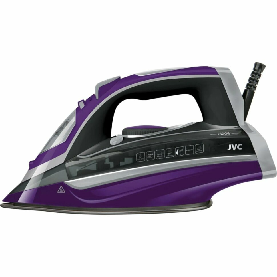 Утюг JVC jvc JRI02 с керамической подошвой, 2400Вт, паровой электрический, 2393960