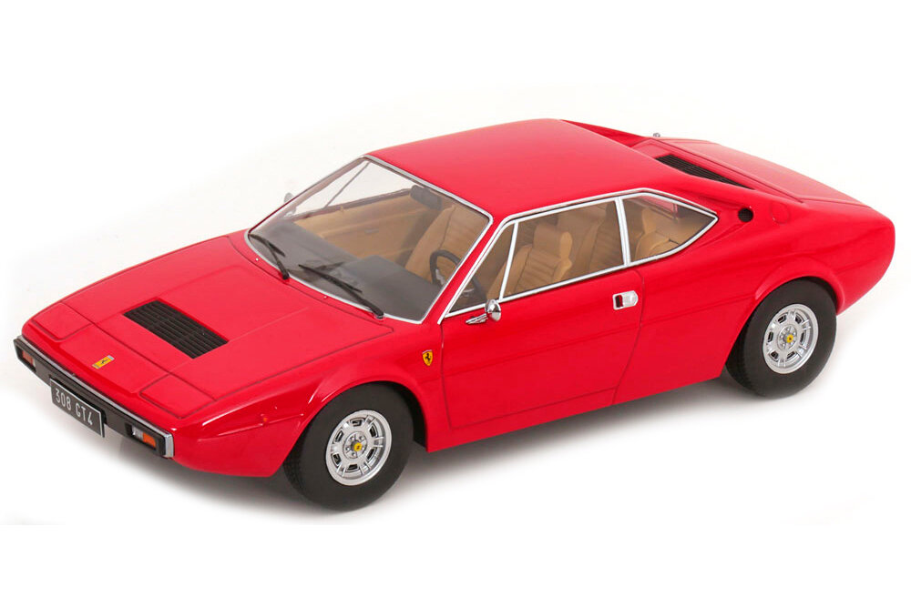 Модель коллекционная KK-SCALE Ferrari 308 GT4 1974 red / феррари красный